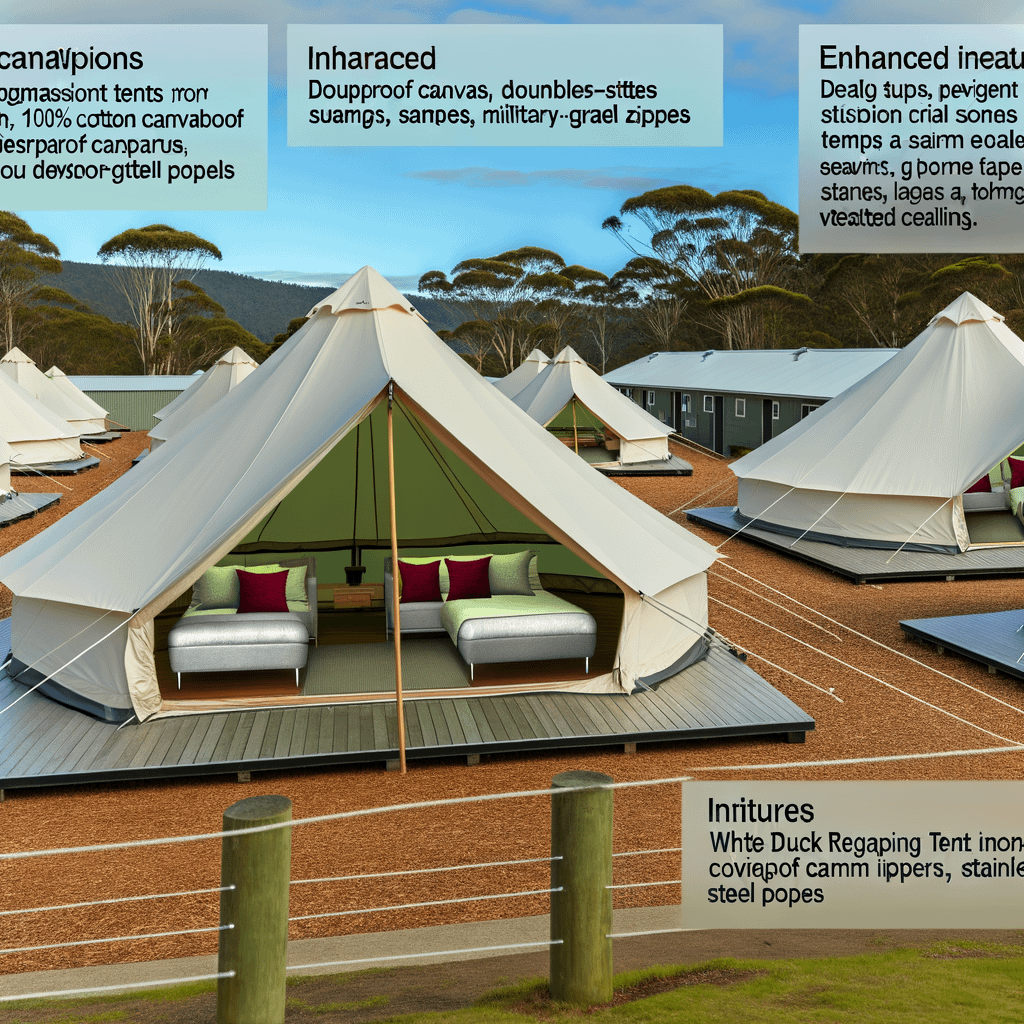 Top Luxury Glamping Tents of 2024: Comfort in Nature