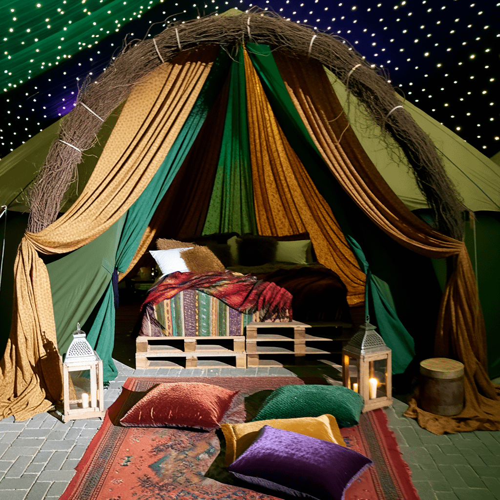 DIY Glamping Décor Ideas for a Luxurious Tent Retreat